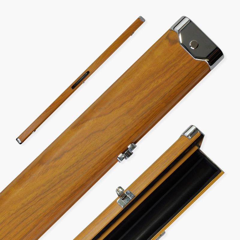 Funky Chalk Pro Aluminium Luxury Wood Grain Design One Piece Snooker ...