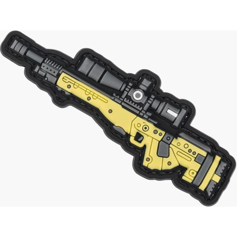 Evike - PVC Morale Patch Mini Gun Series (Model: Sniper Rifle/Tan) - Online Marketplace ...