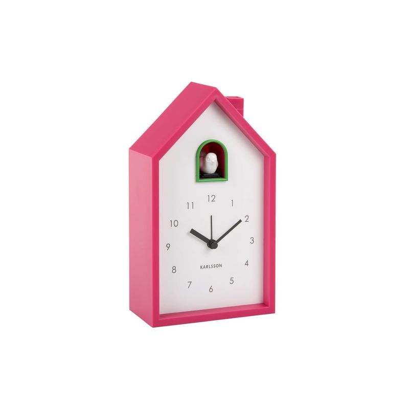 Karlsson Bright Pink Modern Cuckoo Alarm Clock - Online Marketplace ...