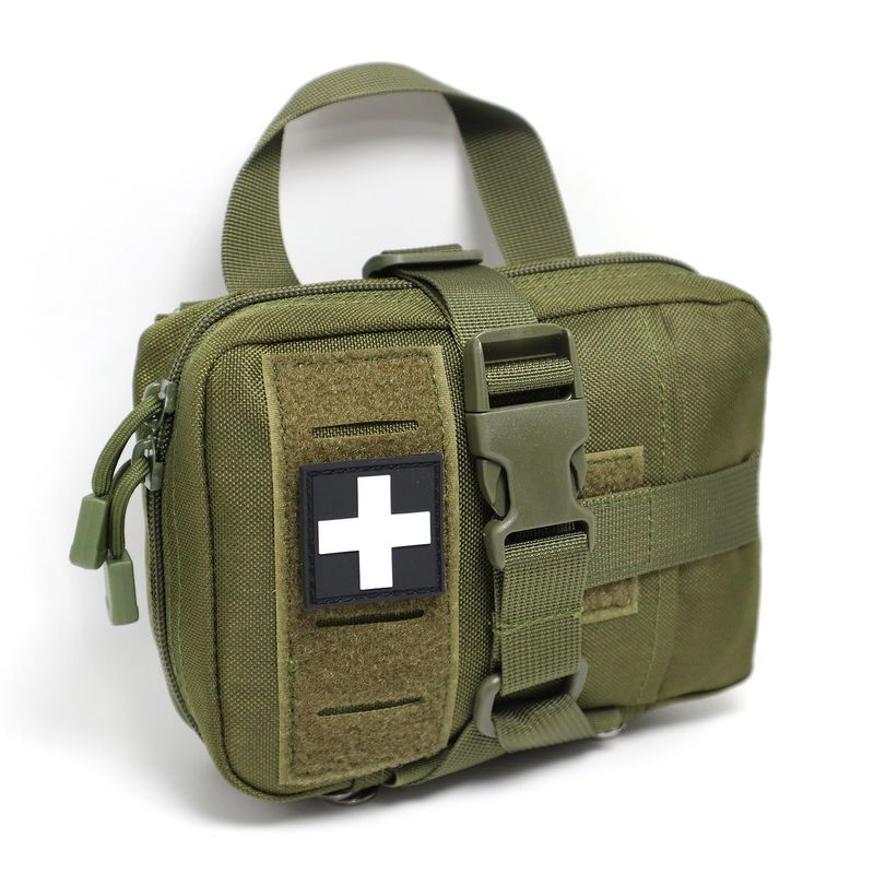 GAZJYUSP Small Admin Molle Pouch Small Tactical Travel First Aid Kit ...