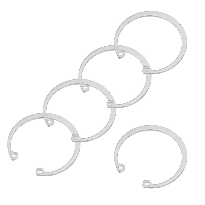 PATIKIL 52mm ID Internal Retaining Rings, 5 Pcs E-Clip Snap Ring 304 ...