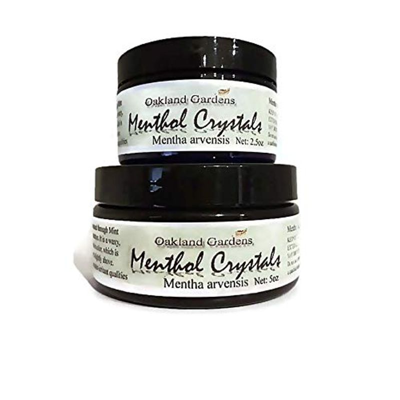 2.5oz Premium Menthol Crystals - 100% Natural Menthol Crystals ...