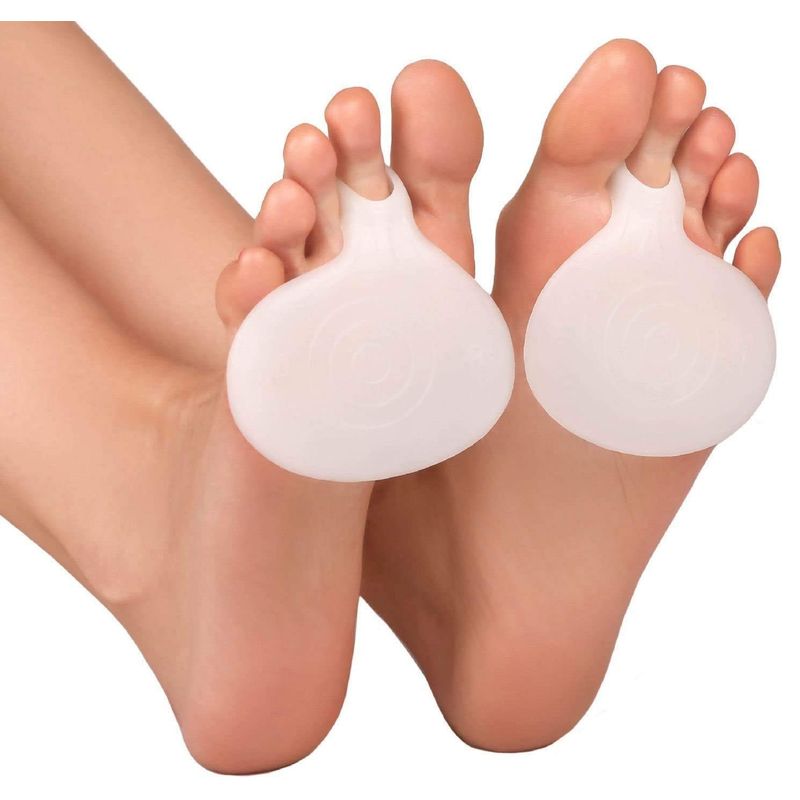 PEDIMEND Silicone Gel Metatarsal Pad & Toe Separator (2PAIR) - Hard Skin / Morton's Neuroma Pad ...