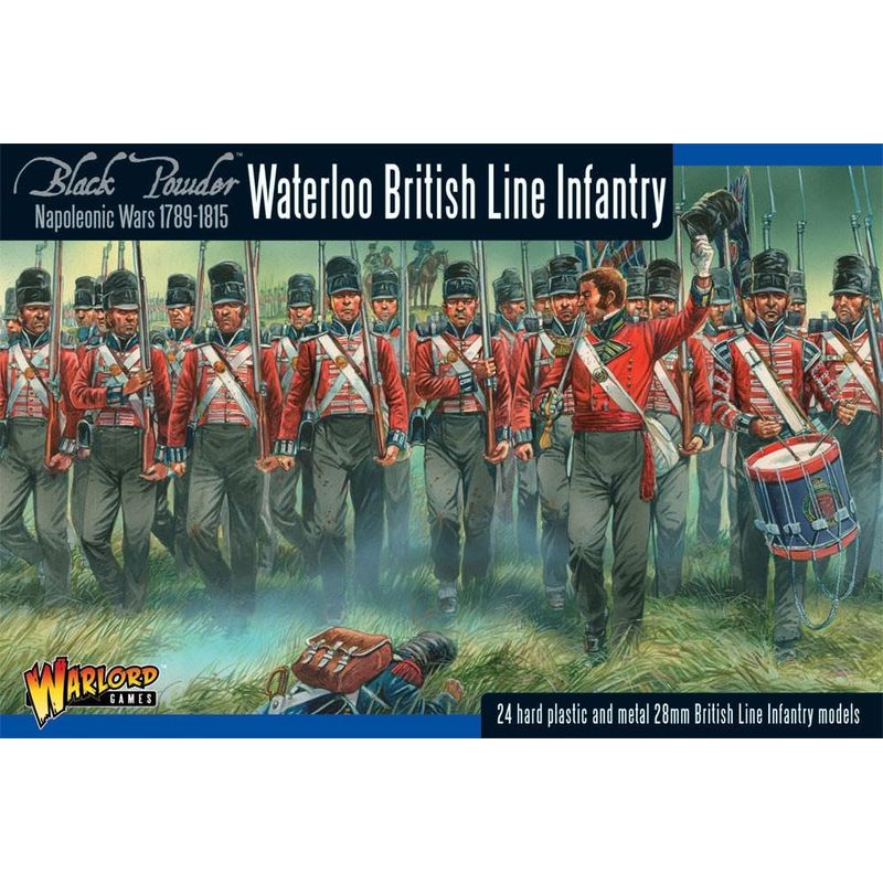 Warlord Games Waterloo British Line Infantry - 28mm Scale Plastic ...