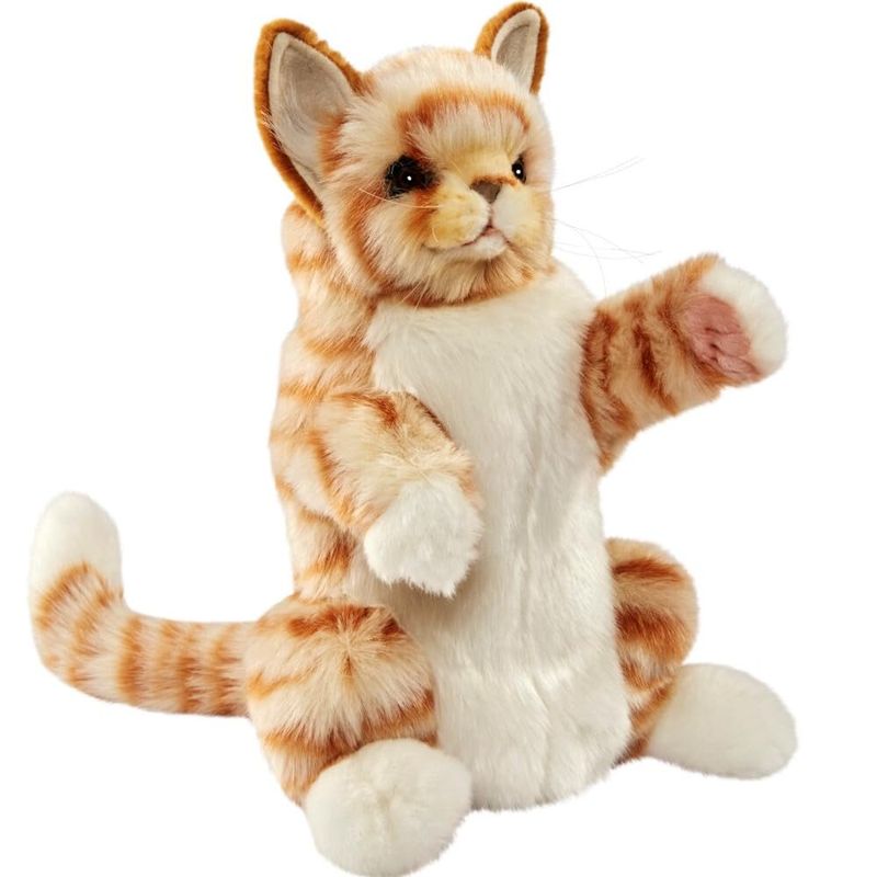Hansa Realistic Ginger Cat Puppet - Online Marketplace - EveryMarket
