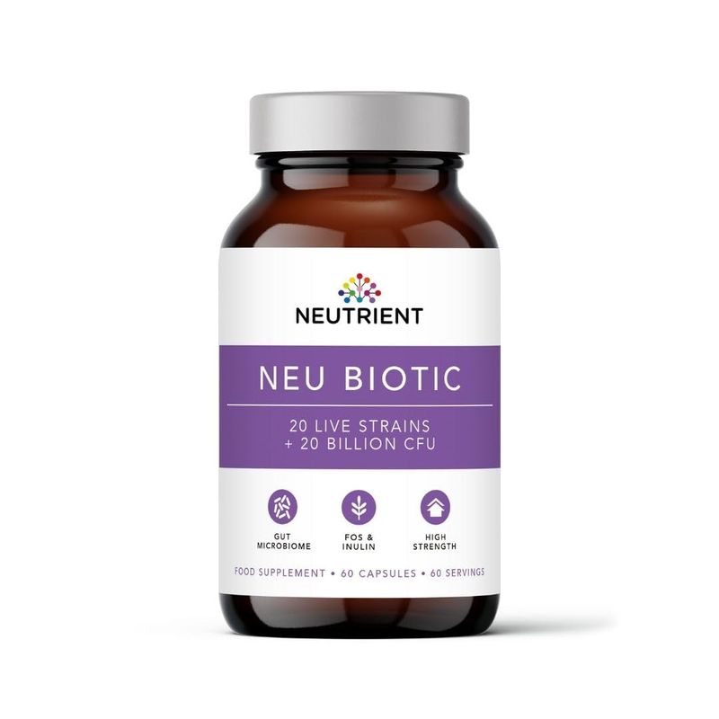 Neutrient Neu Biotic Probiotic Gut Health Supplements – 20 Billion High ...
