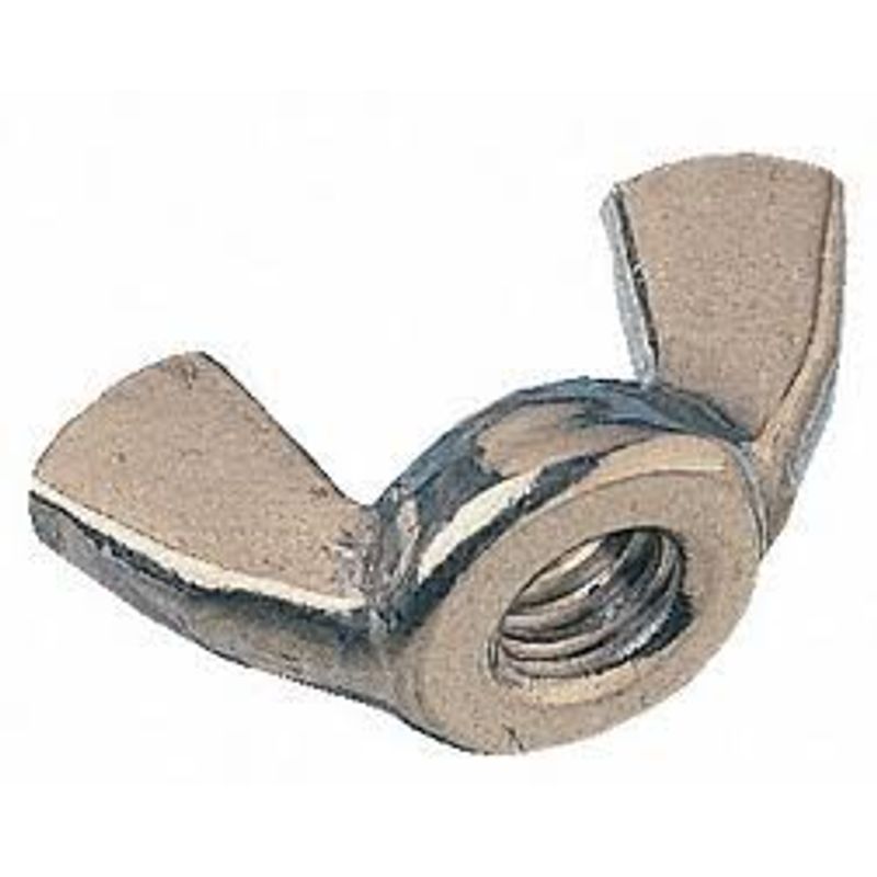 AHCMetric Stainless Steel Wing Nuts M6 (Pack of 50) - Online ...