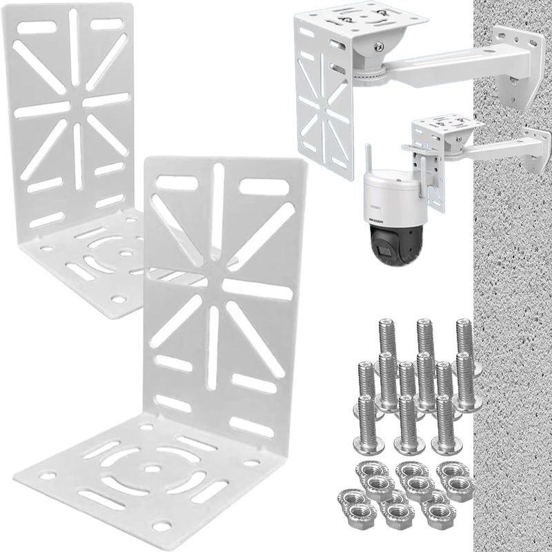 Right Angle Dome Camera Bracket Hardware Universal Wall Ceiling Mount ...