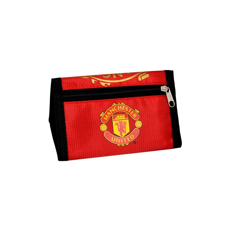 Official Football Merchandise Red Men's Casual Bi-Fold Wallet - Online ...