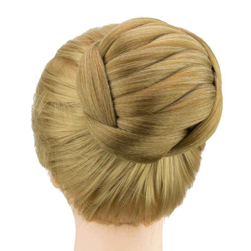 IMISSU Dancer Braided Chignon Hair Cover Donut Hairpieces Scrunchie ...