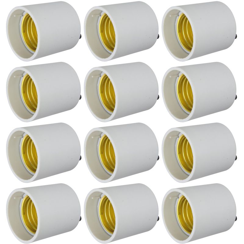 Sunlite GU24 Socket to Medium Base Adapter, Converts GU24 Fixtures to ...