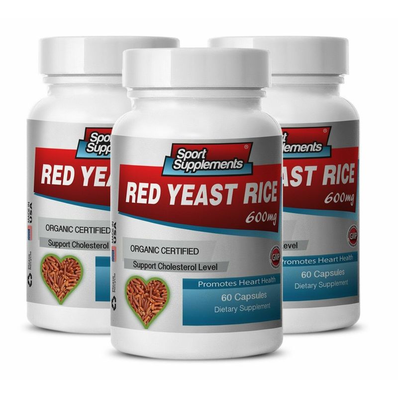 red rice yeast for cholesterol - ORGANIC YEAST RICE - heart boost 3 BO ...