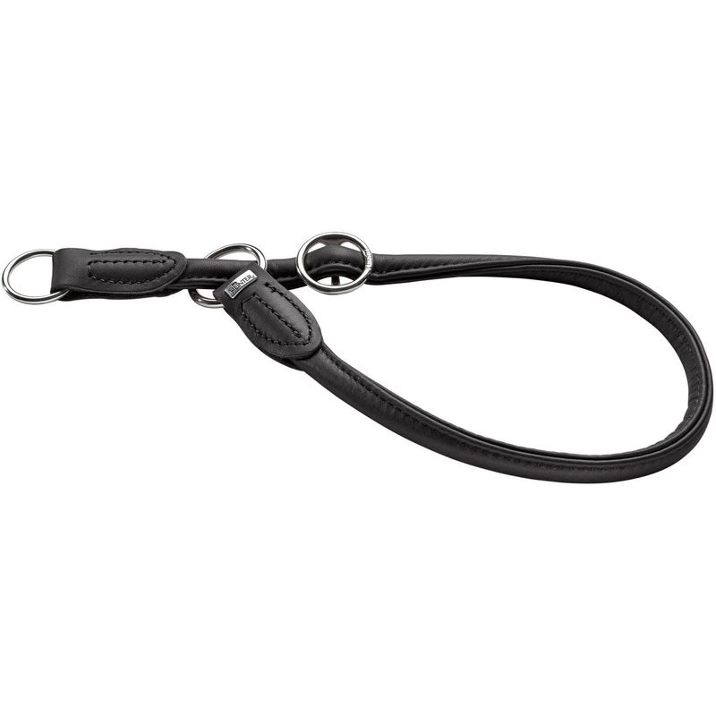 HUNTER Round and Soft Nickel Training Collar with Stop, 50 cm x 10 mm ...