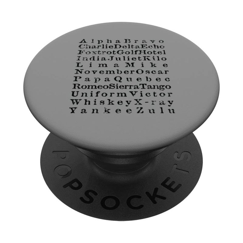 International Phonetic Alphabet Aviation and Military Code PopSockets ...