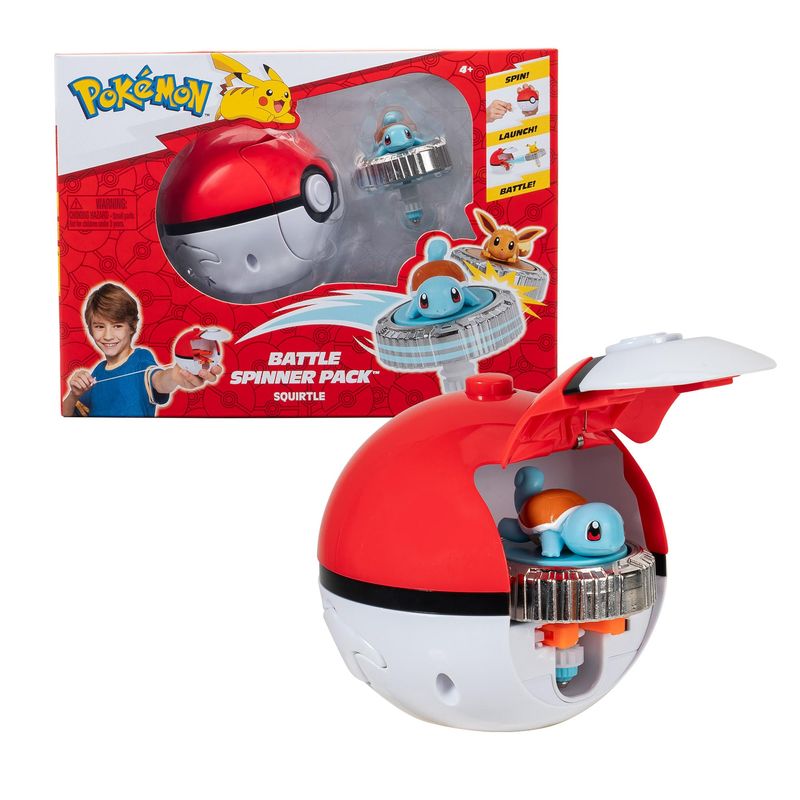 PKW - Pokémon Battle Spinner Pack (Squirtle & Poké Ball) (EMEA ...