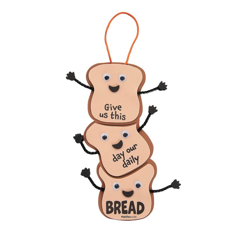 Fun Express Our Daily Bread Sign Craft Kit, Makes 12 - VBS Vacation ...