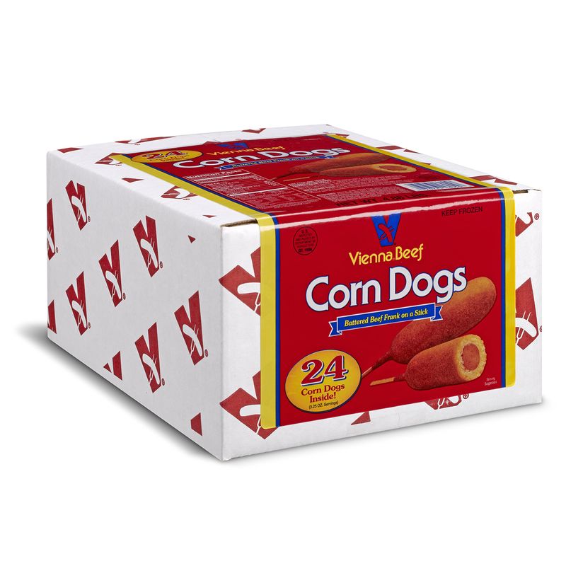 Vienna® Beef Corn Dogs 3.25 oz. lbs. 24 count - Online Marketplace ...