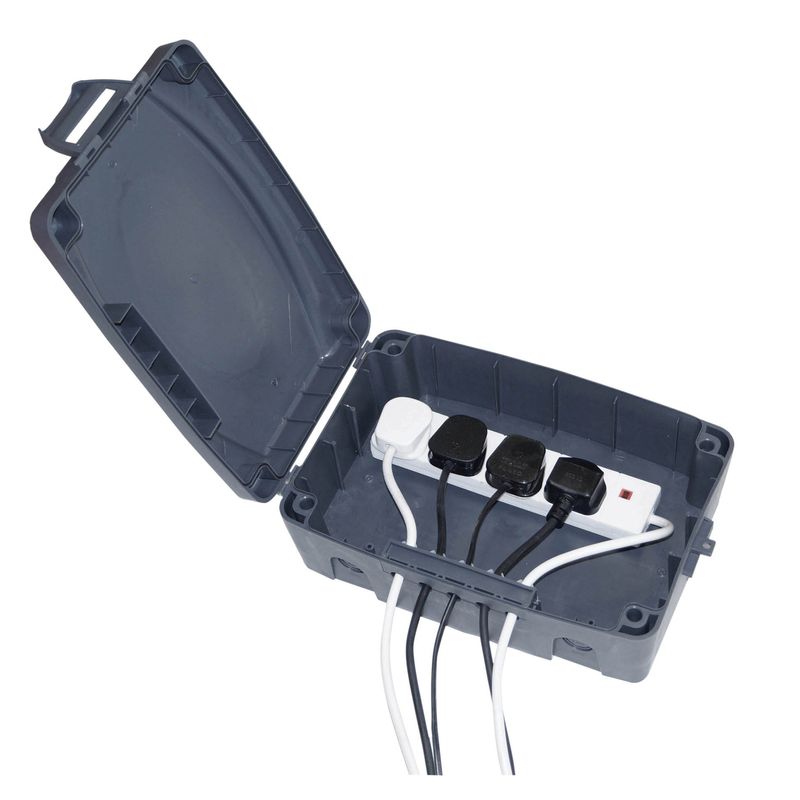 MP Essentials Outdoor Waterproof Electrical Connection Box Garden ...