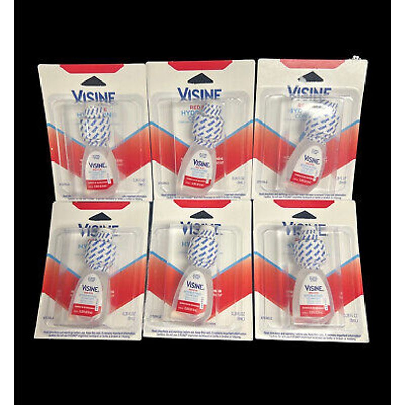 Visine Sterile Advanced: Redness Irritation Relief Eye Drops 6 packs ...