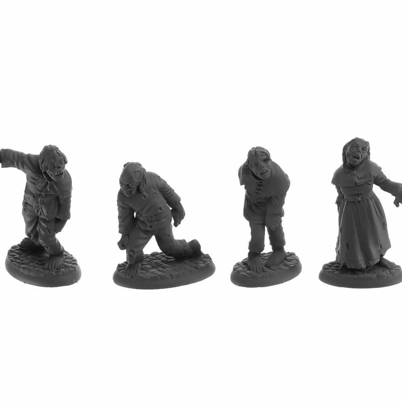 Zombies Miniature 25mm Heroic Scale Figure Dungeon Dwellers Reaper ...
