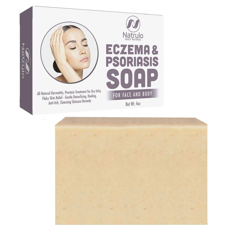 Eczema Soap Bar for Face and Body – All Natural Dermatitis, Psoriasis ...