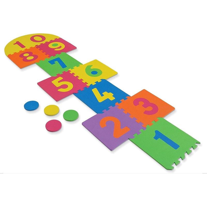ALAYSTAR Premium Water Resistant Long Colourful Giant Hopscotch- Giant ...