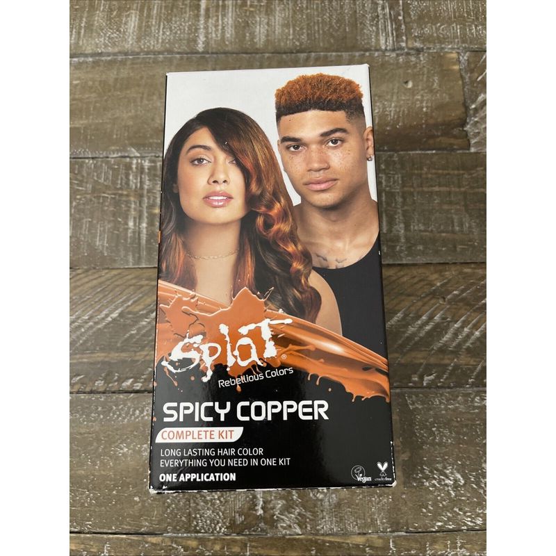 Splat Spicy Copper Complete Kit Semi-Permanent Hair Color - Online ...
