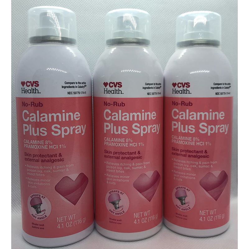 CVS Health No-Rub Calamine Plus Spray (3-Pack) - EveryMarket