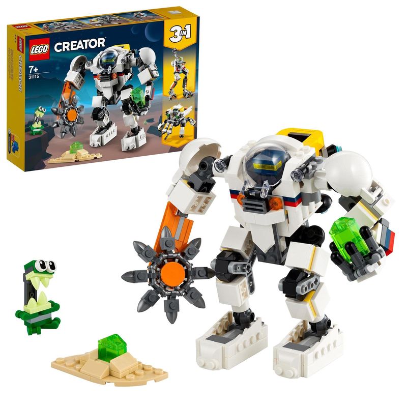 LEGO Creator Space Exploration Robot 31115 Toy Blocks, Present ...