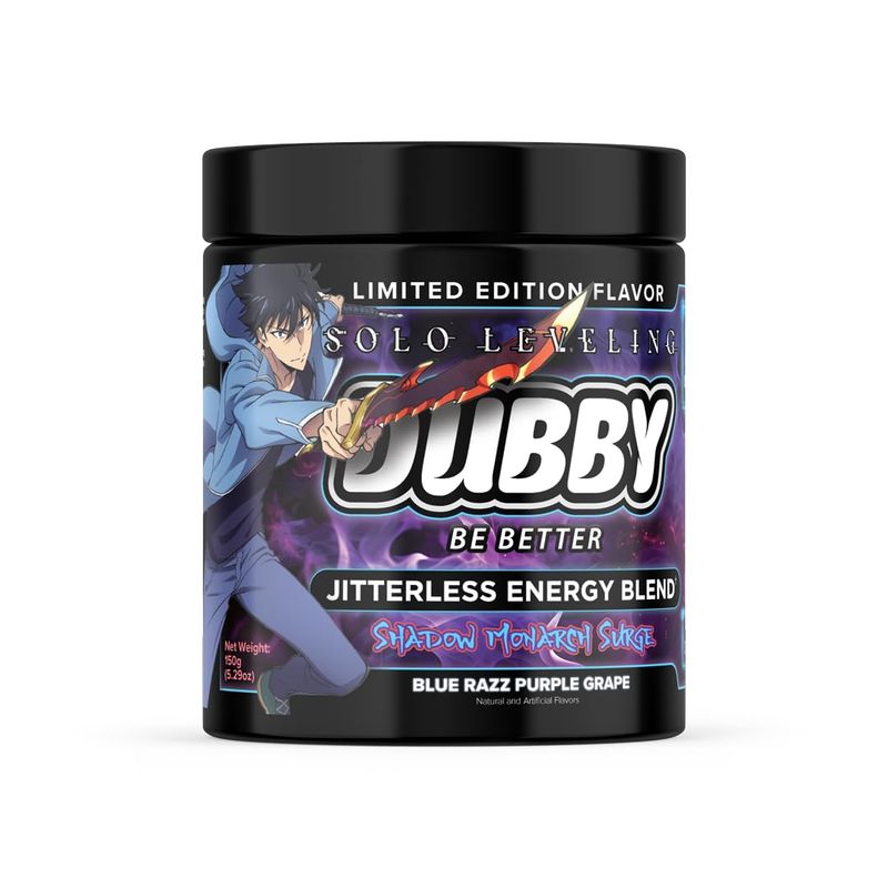 Dubby Solo Leveling Anime Official License Energy Drink Powder- Sugar ...