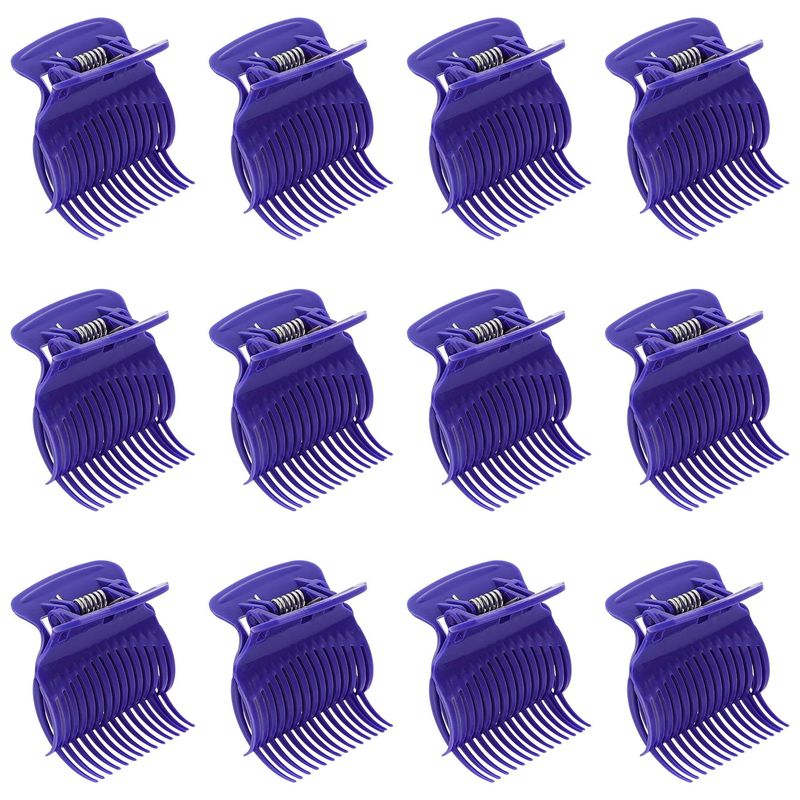AUEAR, 12 Pack Hot Roller Clips Hair Curler Claw Clips Replacement ...