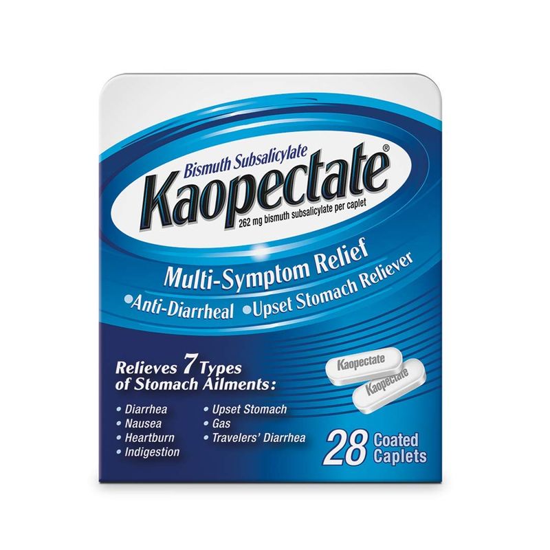 Kaopectate Multi-Symptom Anti-Diarrheal& Upset Stomach Reliever, 28 ...
