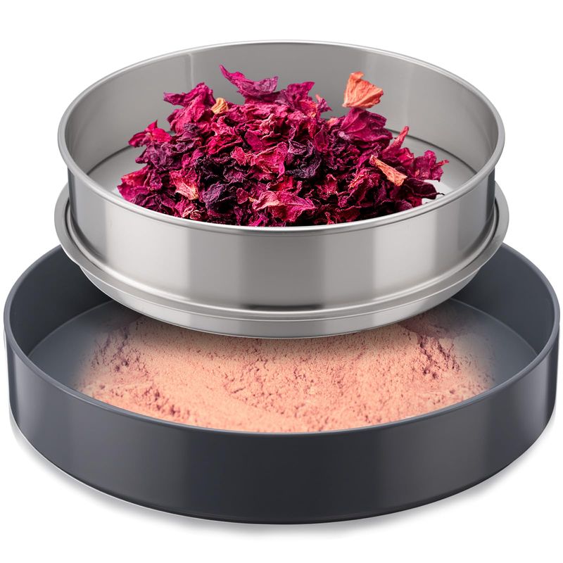 Reallnaive 2-in-1 Trimming Tray with 150μm Fine Mesh Screen Portable ...