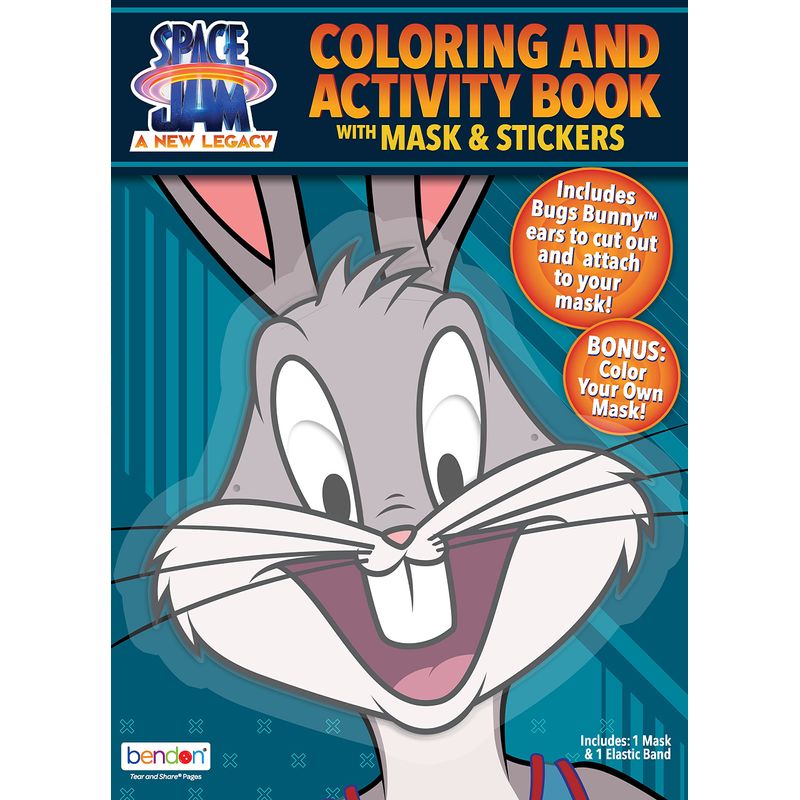 Bendon Space Jam: A New Legacy 48 Page Coloring and Activity Book with ...