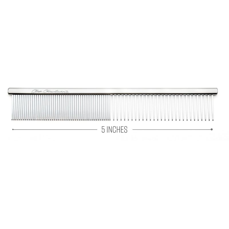 Chris Christensen 5in Face and Feet Fine/Coarse Butter Comb, Groom Like ...