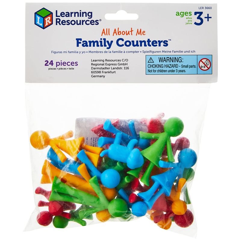 Learning Resources Family Counters Smart Pack, Tactile Learning ...