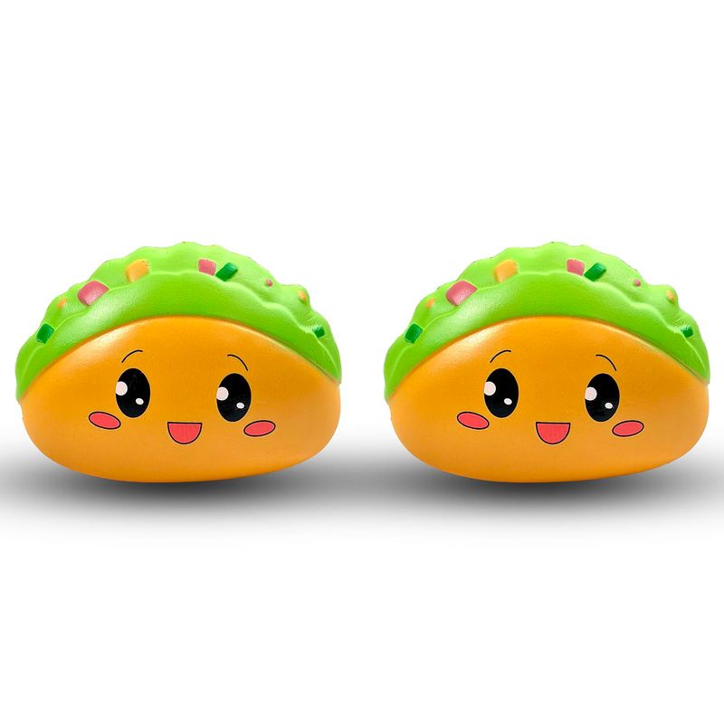 lulucross Squishys Taco Toy – Slow Rising Scented Stress Relief Toy ...