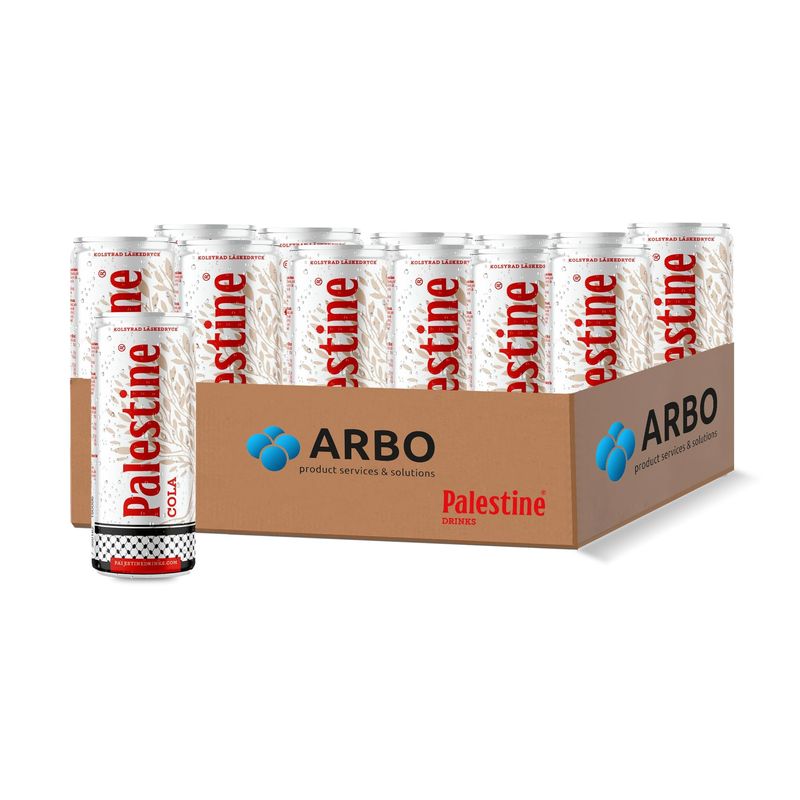 12x Palestine Cola – 330ml Dosen – Authentischer Geschmack, Unterstützt ...