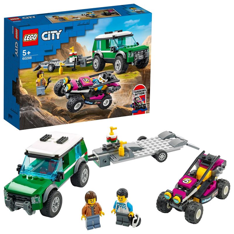 LEGO 60288 City Great Vehicles Race Buggy Transporter - Online ...