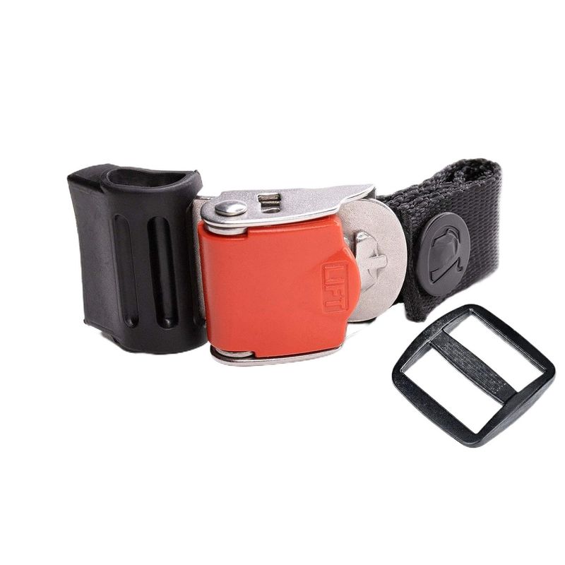 Helmet Quick Release Buckle Kit Ratcheted Stainless Steel Helmet Chin ...