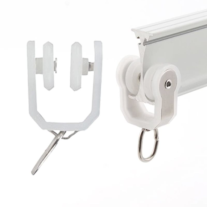 Curtain Tracks Accessories (10 Pack Curtain Track Roller Hooks) - Online Marketplace - EveryMarket