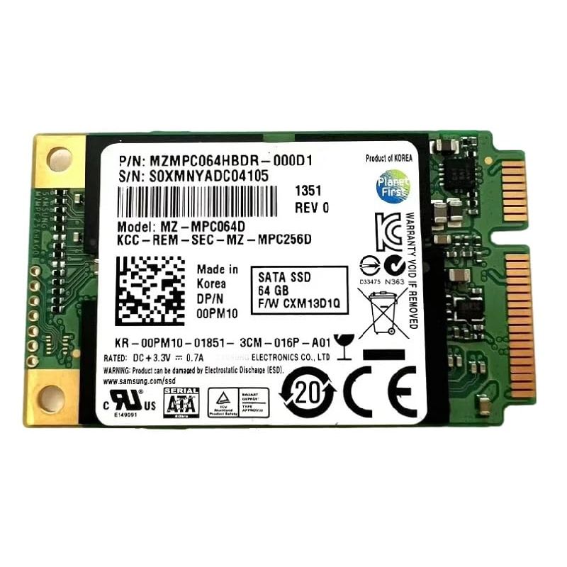 PM830 Series MZ-MPCO64D 64GB MLC SATA 6Gbps mSATA SSD / Internal ...