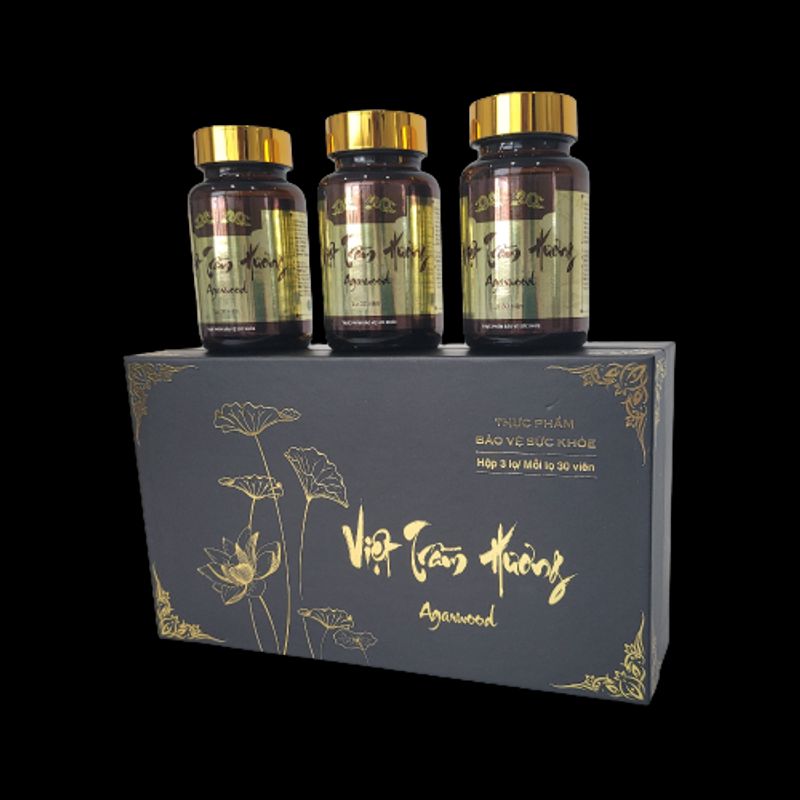 Viet Agarwood 90 tablets (IVET TRAM HUONG agarwood) / Vietnam Agarwood Gift - EveryMarket
