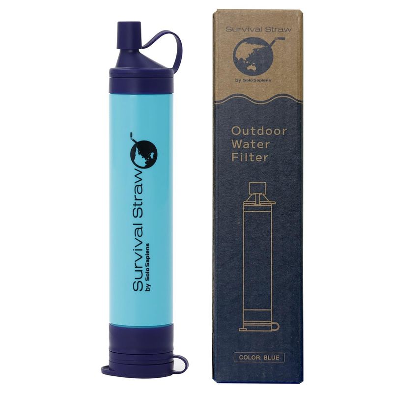 Solo Sapiens Survival Straw, Portable Water Purifier, Water Purifier ...