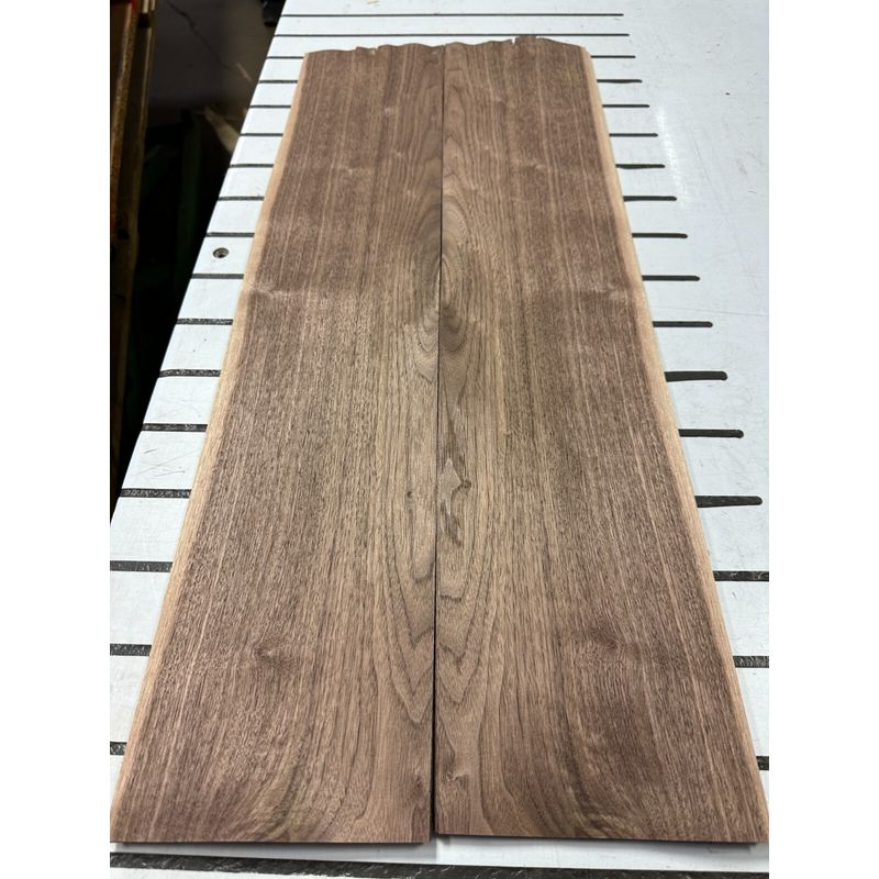 Walnut Raw Wood Veneer 7 sheets 28'' x 5 1/2'' WN1 - Online Marketplace ...