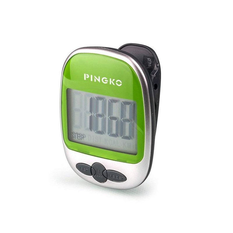Pingko Walking Pedometer Accurately Track Steps Portable Sport ...