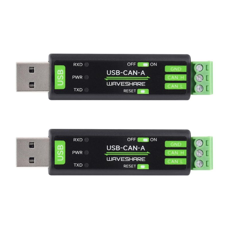 Waveshare 2pcs Usb To Can Adapter Model A Stm32 Chip Solution Multiple Working Modes Multi