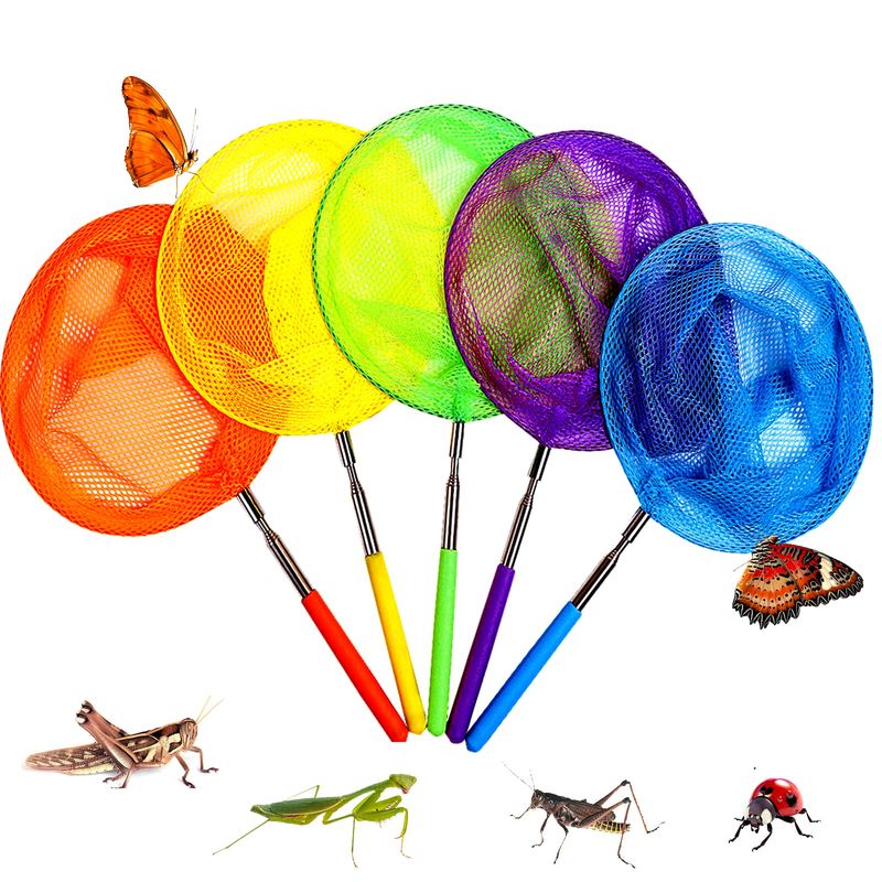Kids Telescopic Butterfly Fishing Nets for Kids Catching Insect Net ...