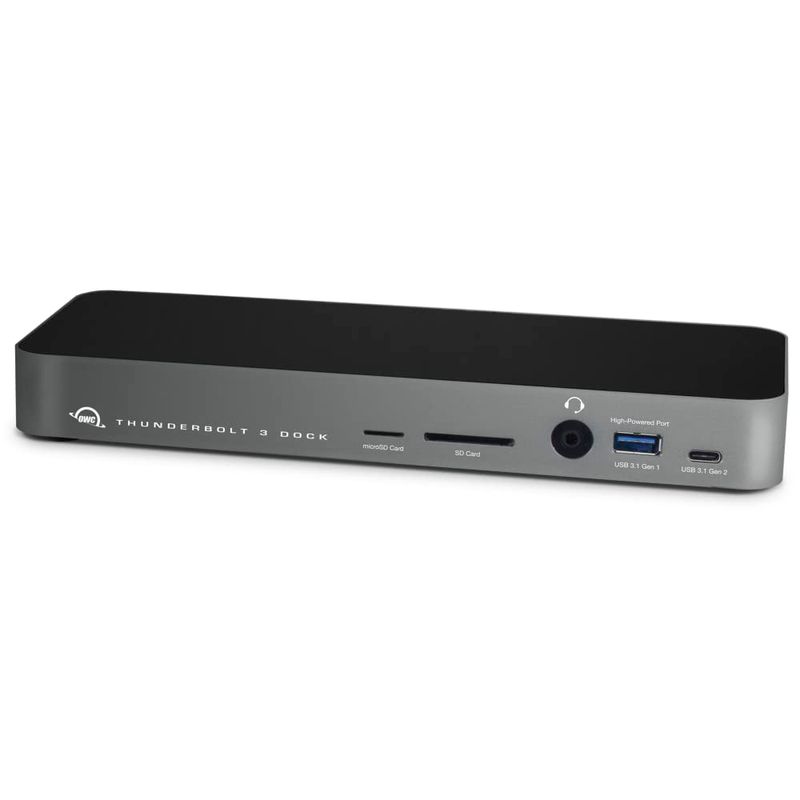 OWC 14-Port Thunderbolt Dock, 85W charging, (2) Thunderbolt 40 Gb/s ...
