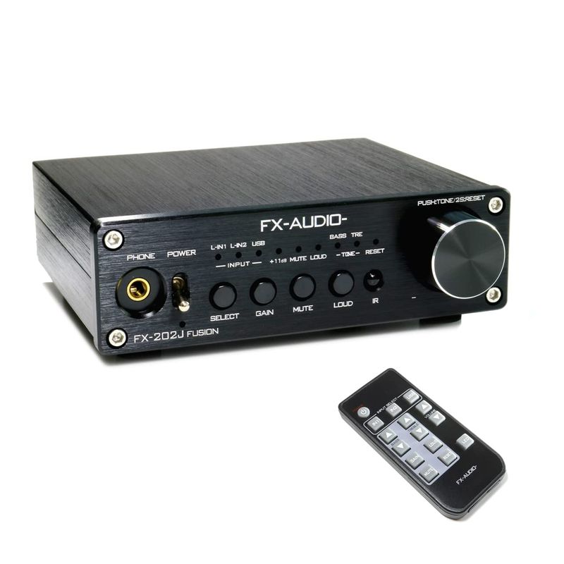 FX-AUDIO- FX-202J FUSION [Black] Tripath TA2020-020 Digital Amplifier ...